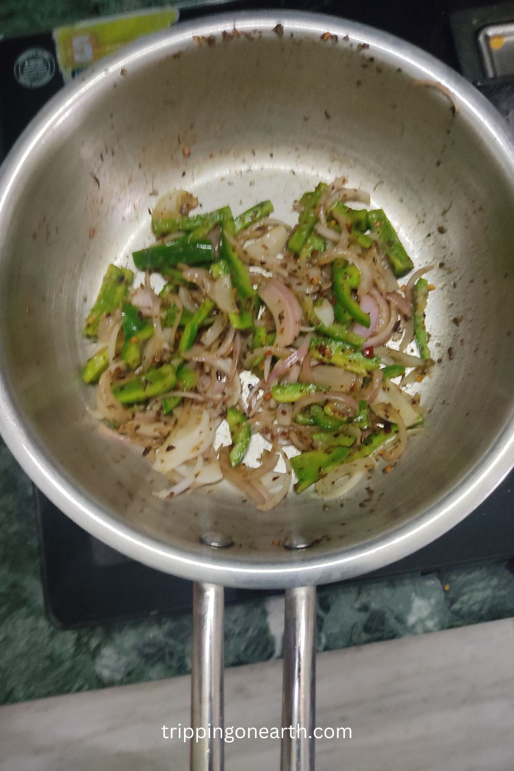 Veg Kathi Roll | Veg Frankie (in 10 Simple Steps!) - Tripping on Earth