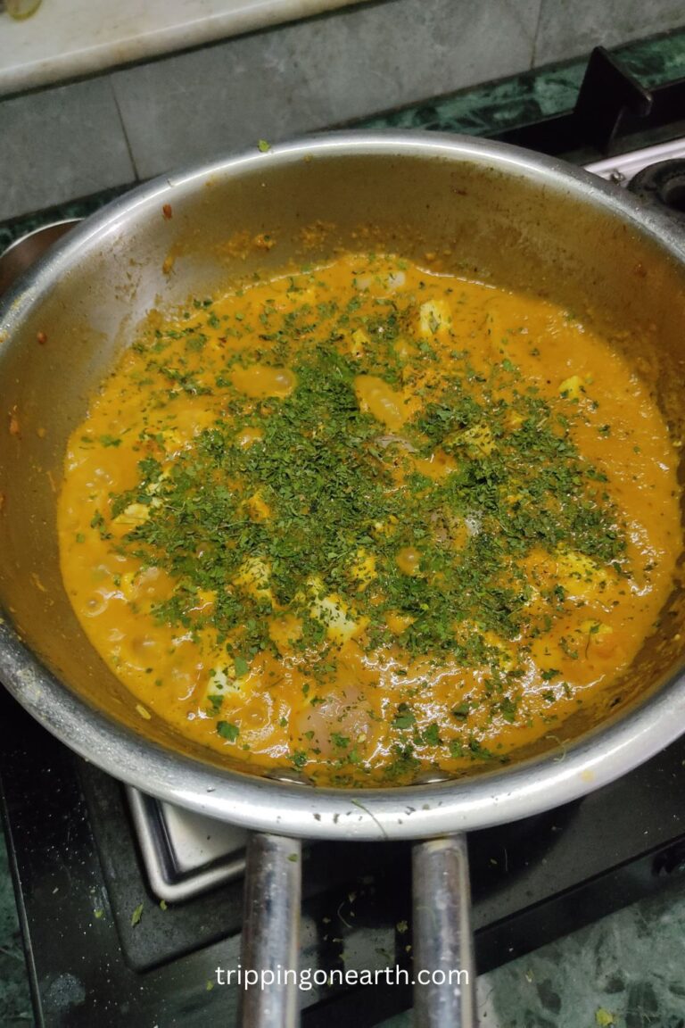 Paneer Do Pyaza Recipe (Dhaba Style) - Tripping on Earth