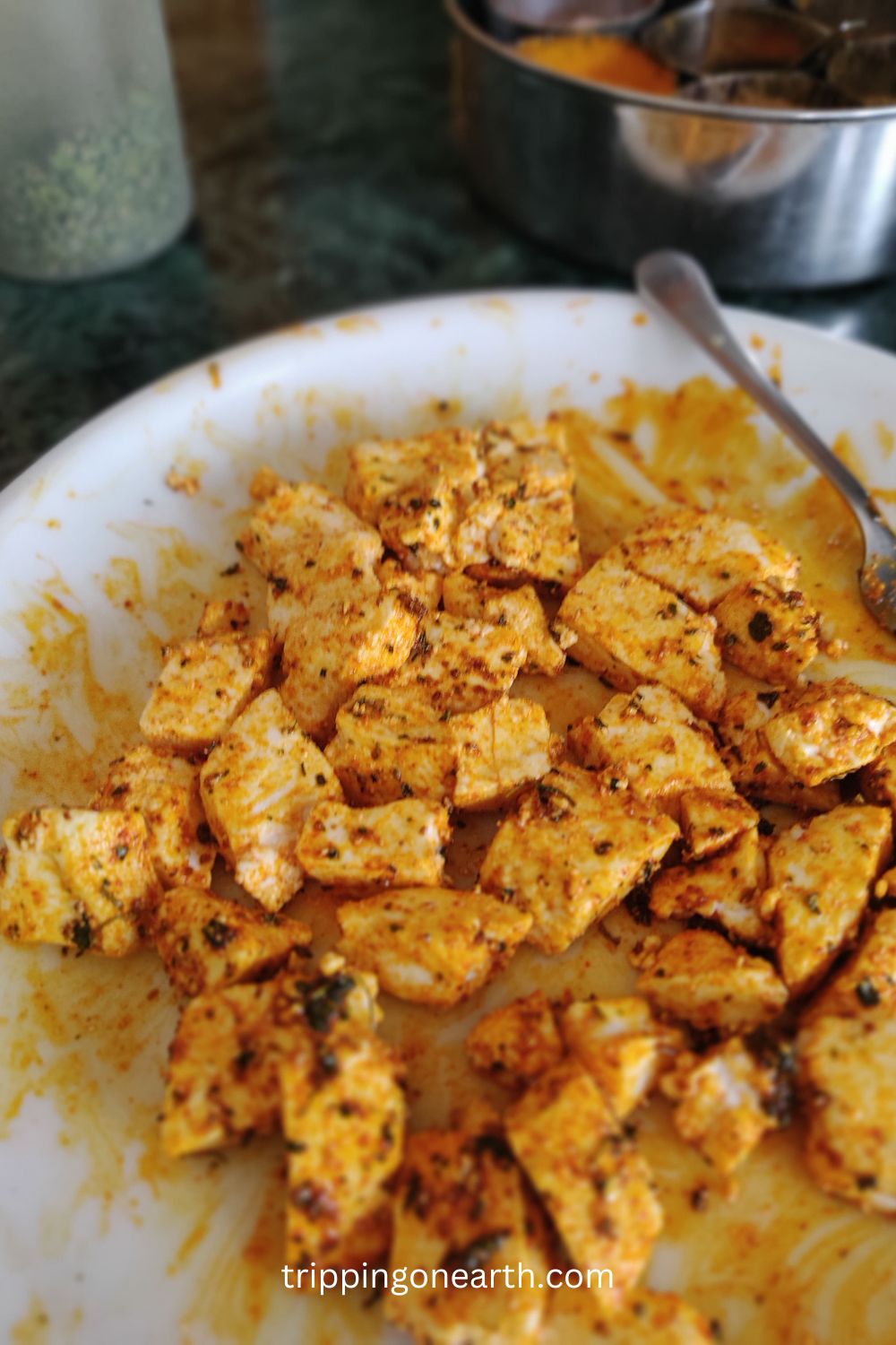 Paneer Takatak Recipe - Tripping on Earth