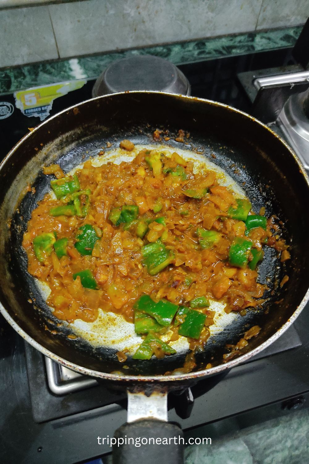 Paneer Takatak Recipe - Tripping on Earth