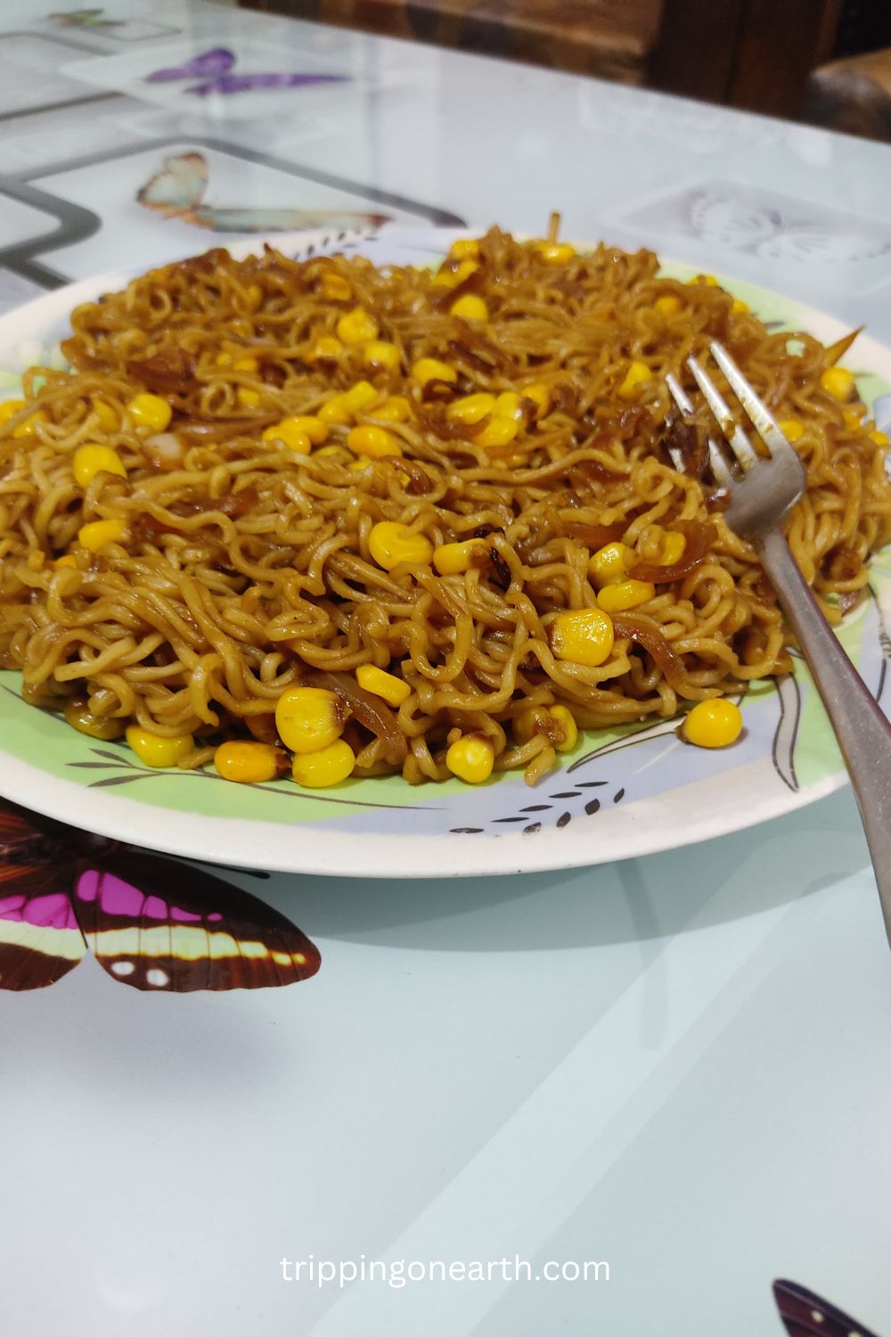 Easy Soy Butter Corn Ramen Recipe for Busy Weekdays - Tripping on Earth