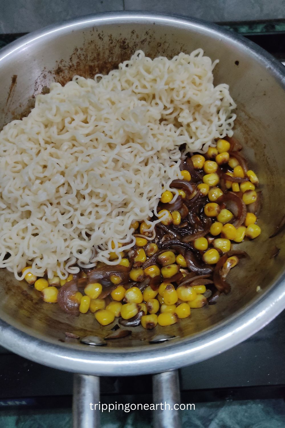 Easy Soy Butter Corn Ramen Recipe for Busy Weekdays - Tripping on Earth