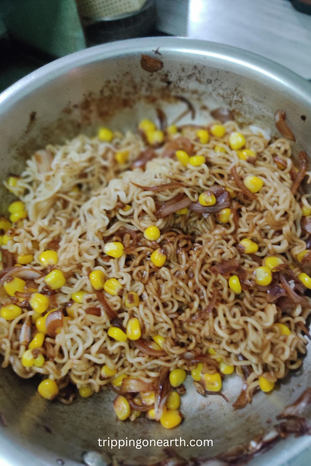 Easy Soy Butter Corn Ramen Recipe for Busy Weekdays - Tripping on Earth