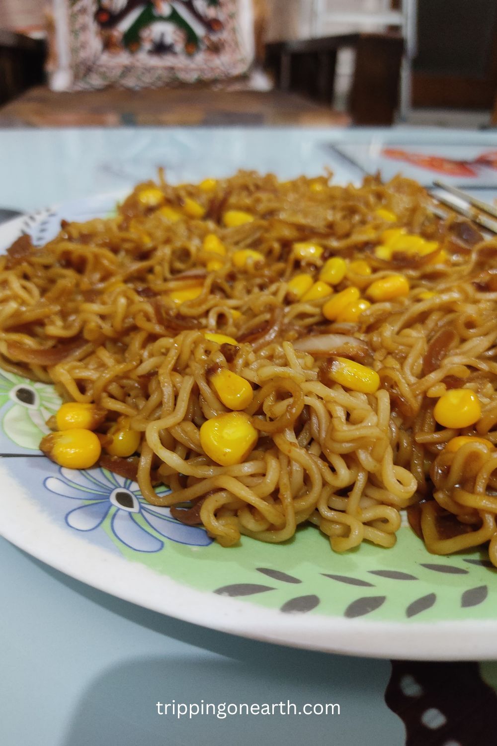Easy Soy Butter Corn Ramen Recipe for Busy Weekdays - Tripping on Earth