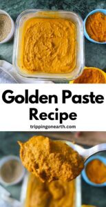 Turmeric Paste/Golden Paste Recipe ( Quick + Resourceful ) - Tripping ...