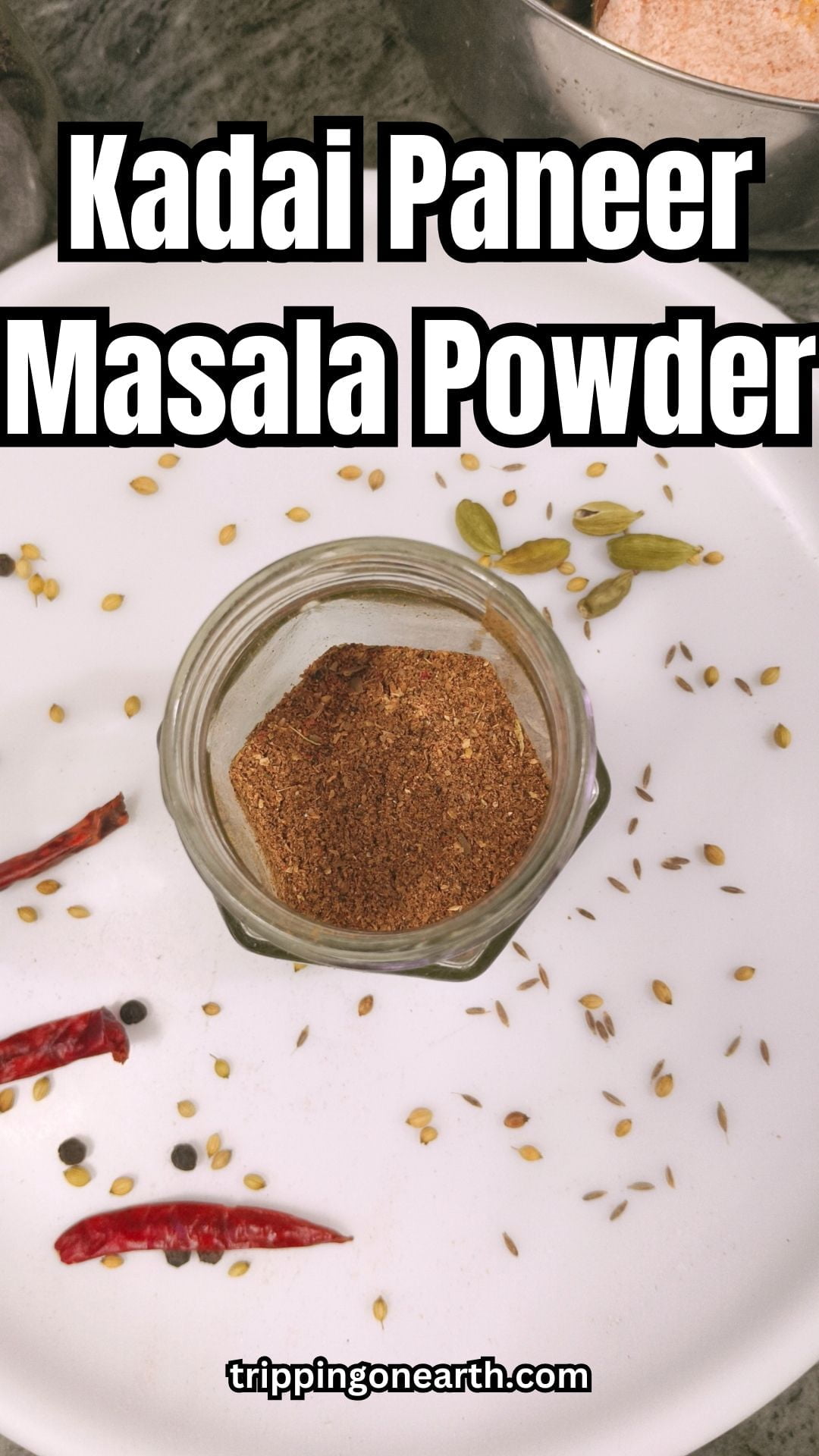 Special Kadai Paneer Masala Powder - Tripping on Earth