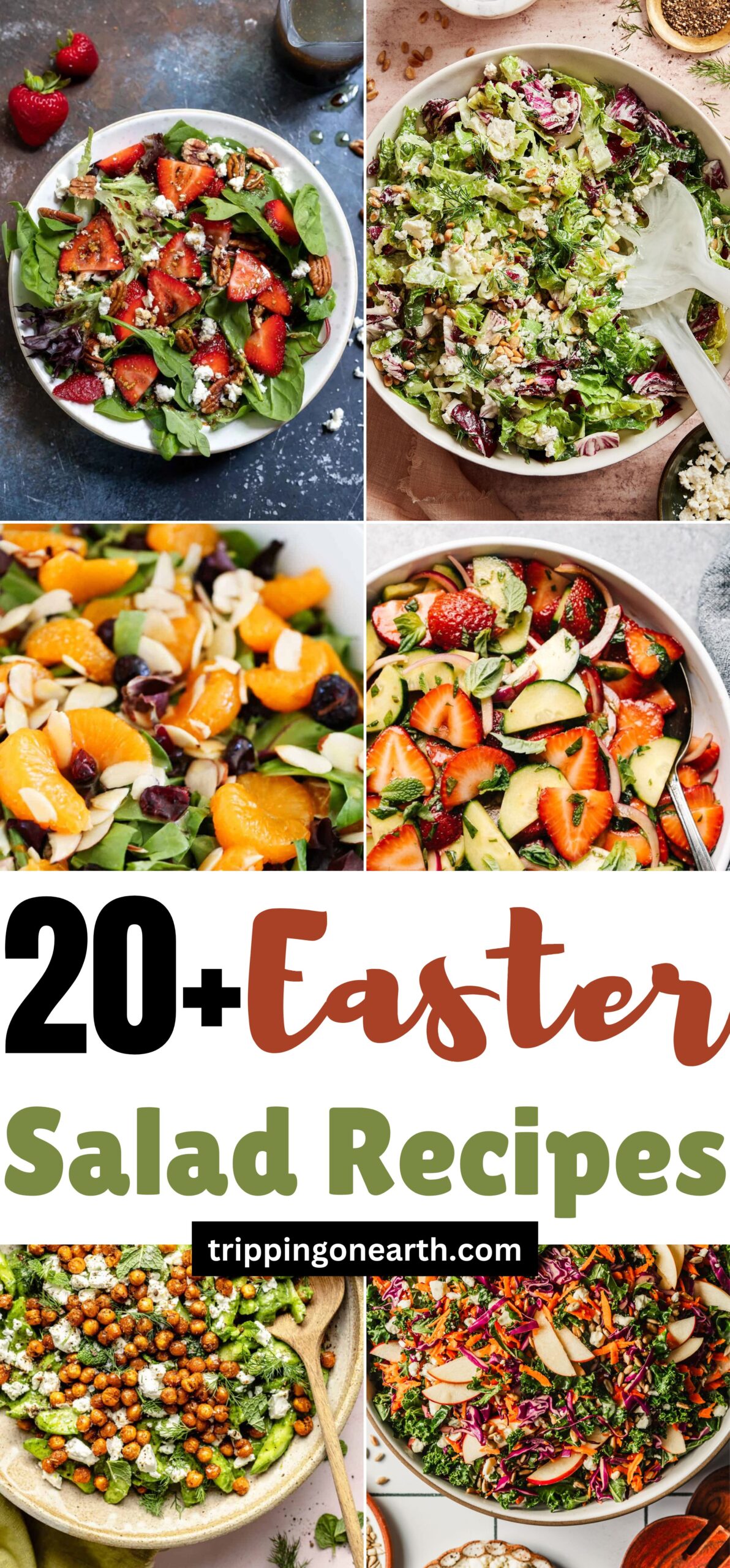 20+ Healthy Easter Salad Recipes That'll Blow Your Mind! - Tripping on Earth