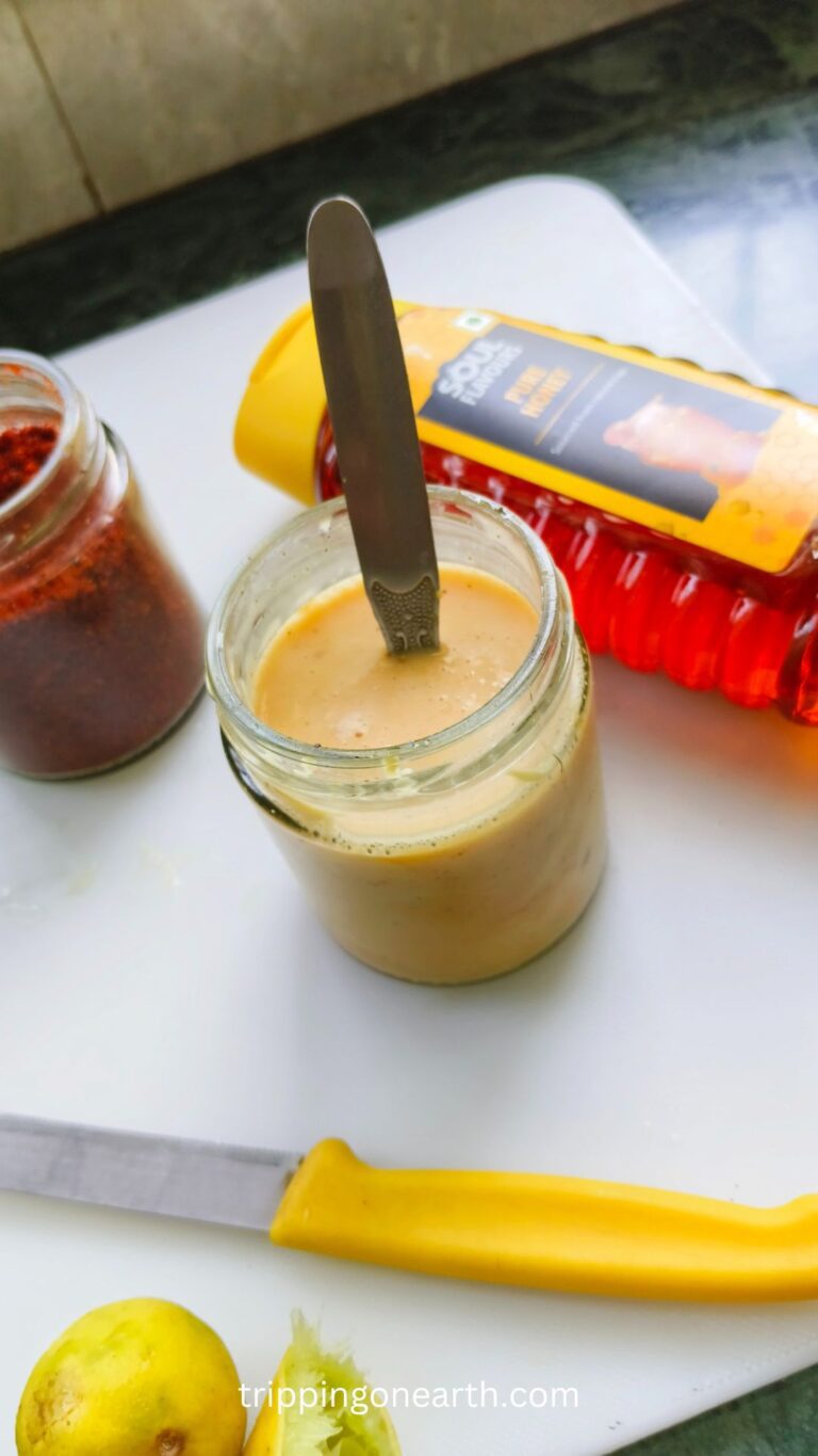 Honey Mustard Lime Vinaigrette Dressing: Insanely Good! - Tripping on Earth