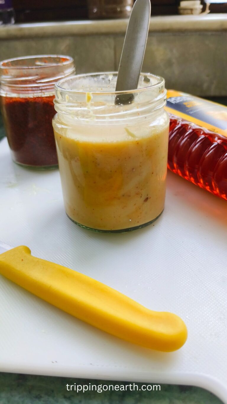 Honey Mustard Lime Vinaigrette Dressing: Insanely Good! - Tripping on Earth