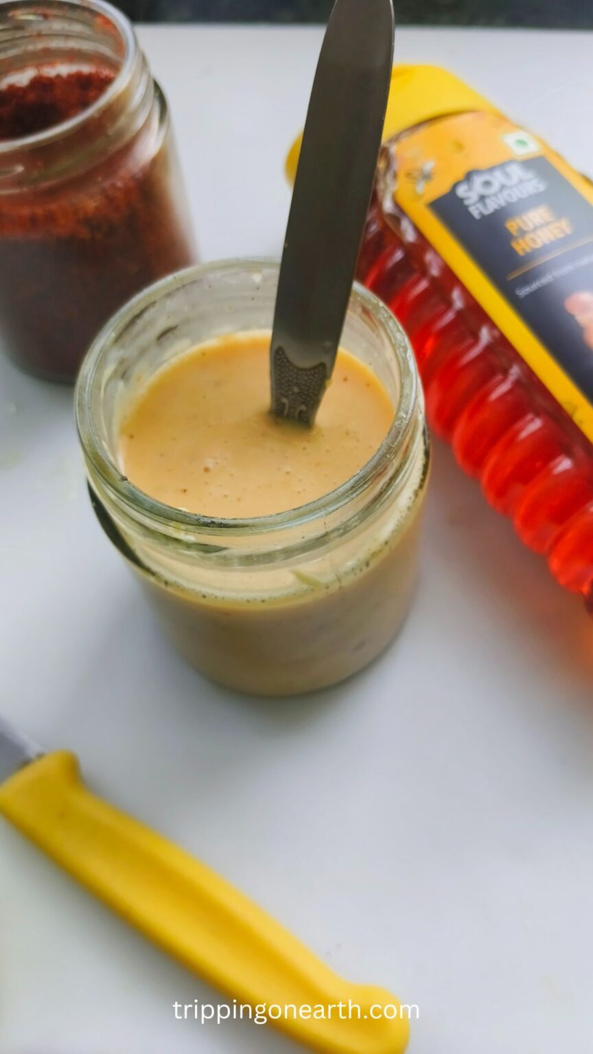 Honey Mustard Lime Vinaigrette Dressing: Insanely Good! - Tripping on Earth