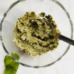 Quick & Easy Basil Salt Recipe - Tripping on Earth