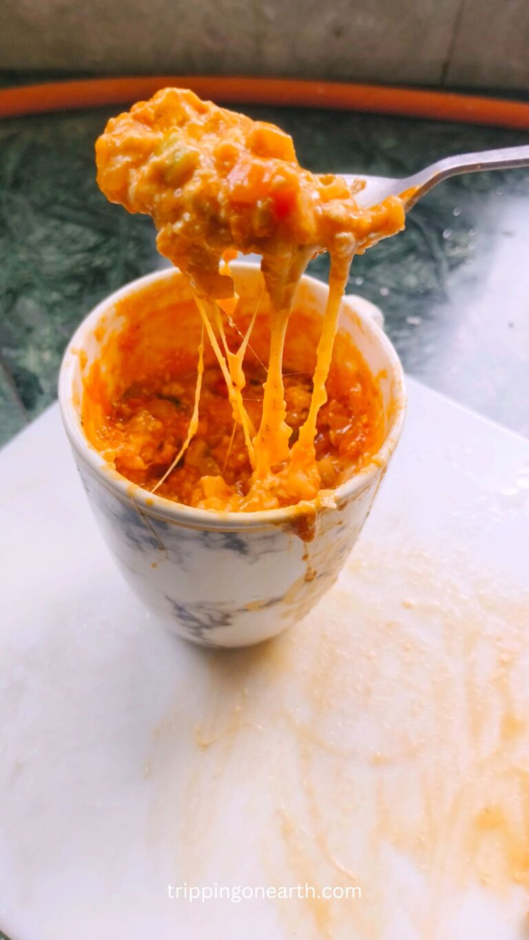 10-Minute Viral Cottage Cheese Pizza Bowl (High In Protein!) - Tripping ...