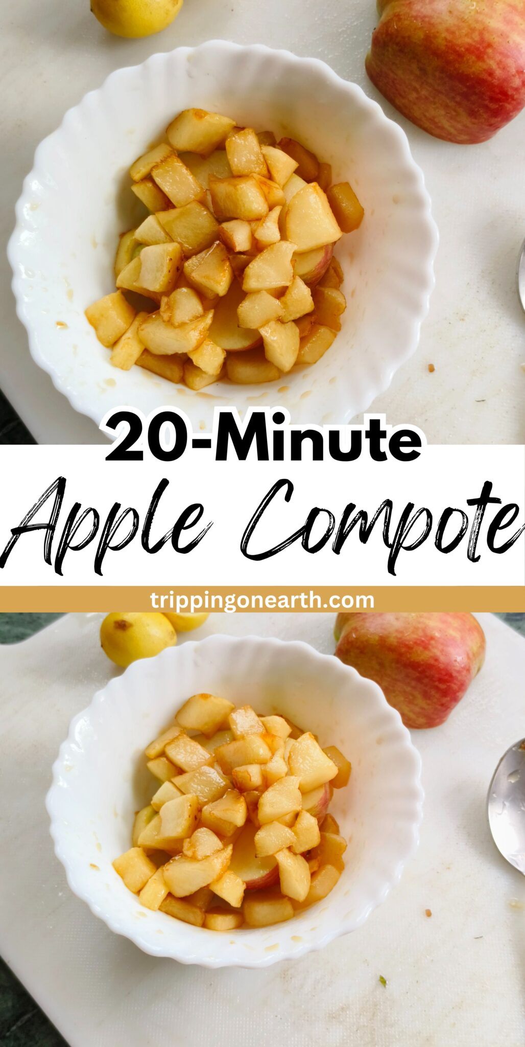 Apple Compote (Perfect 20-Minute Dessert) - Tripping On Earth Apple Compote (Perfect 20-Minute Dessert) - Tripping On Earth
