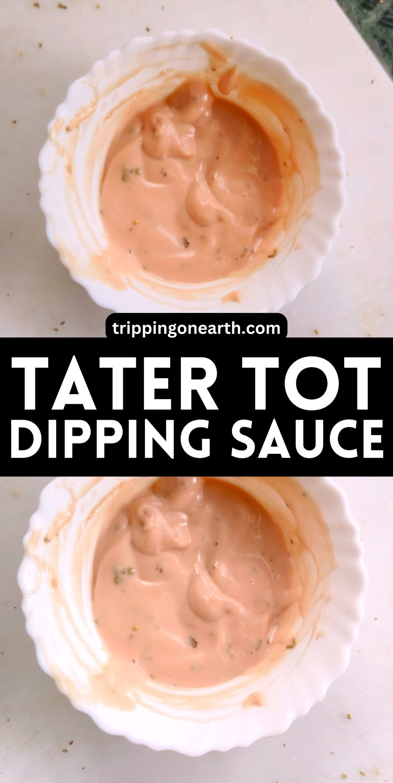 Easy And Flavorful Tater Tot Dipping Sauce - Tripping on Earth