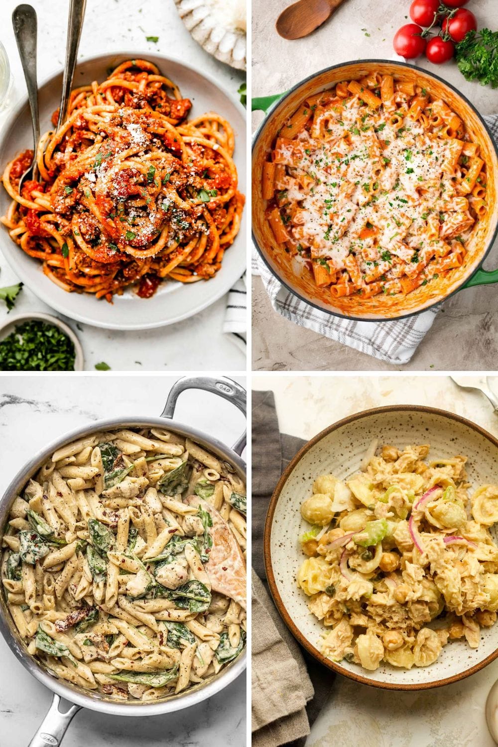 20 Delicious High Protein Pasta Recipes - Tripping on Earth