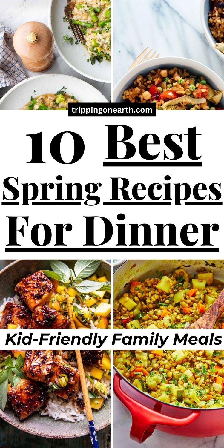 10 Quick & Healthy Spring Dinner Ideas For the Whole Family - Tripping ...