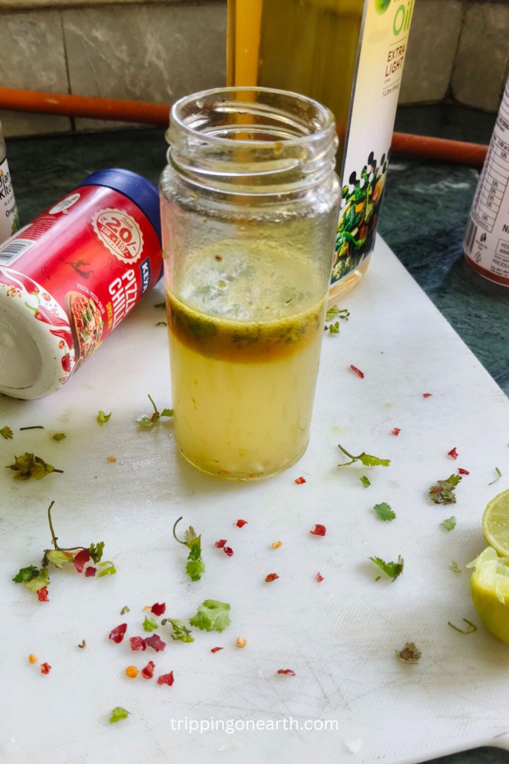 Homemade Zesty Italian Salad Dressing Recipe - Tripping on Earth